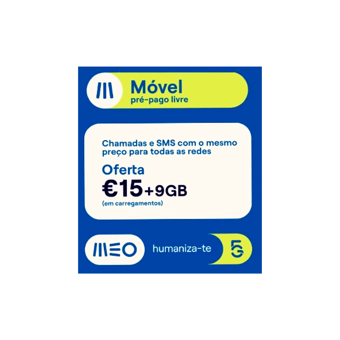 Cartão SIM Meo Movel Pre-Pago Livre – GmsThome